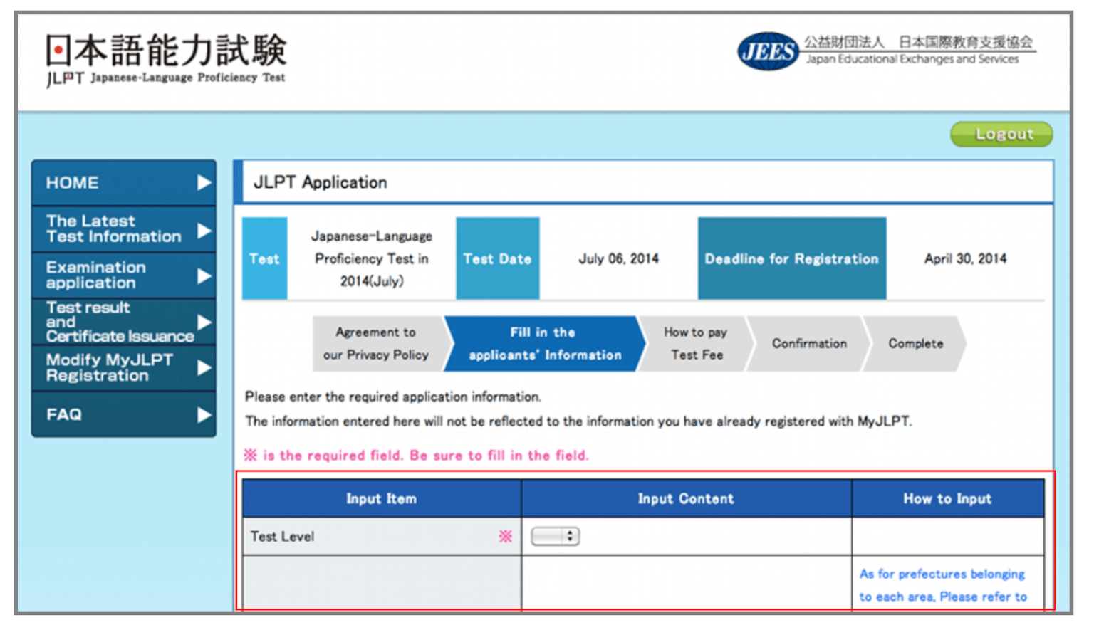 Japanese Language Proficiency Test(JLPT): Photo, Schedule, Application
