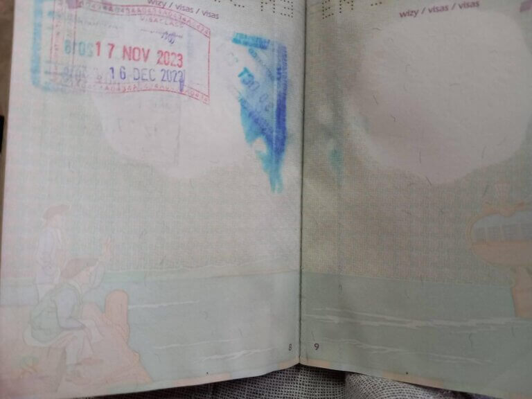How to Replace a Damaged Passport that Got Water Process