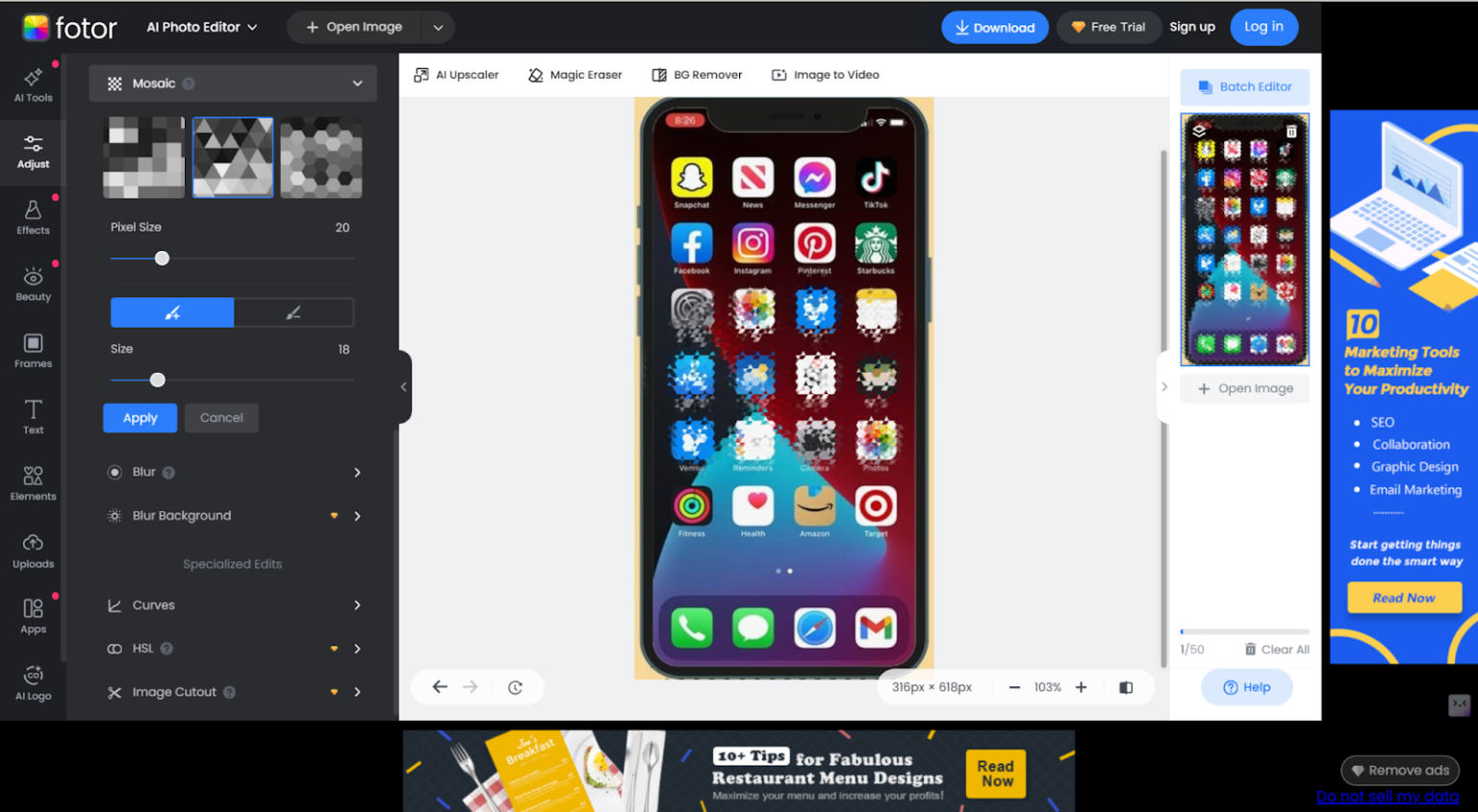 How to Edit a Screenshot Online Free With AI