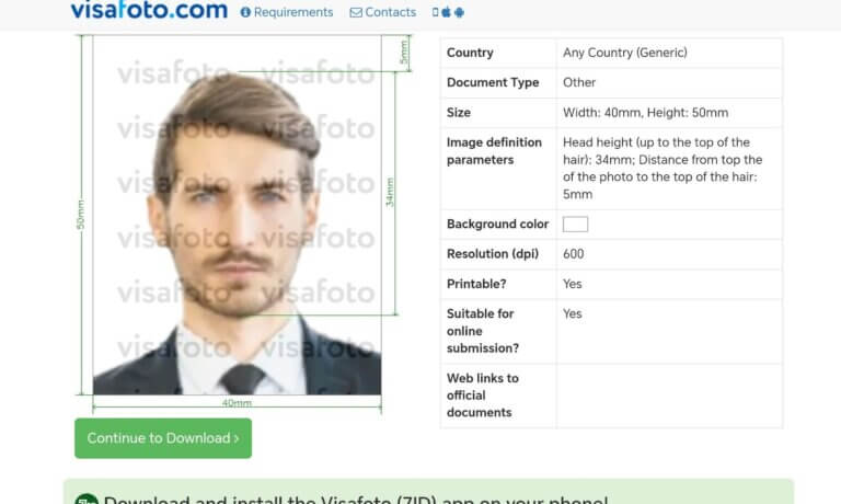 How to Resize photo to 4x5 cm