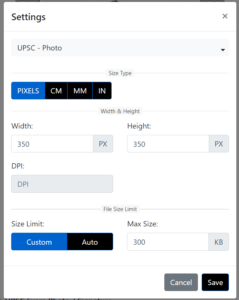 How to Resize Photo for UPSC 2024