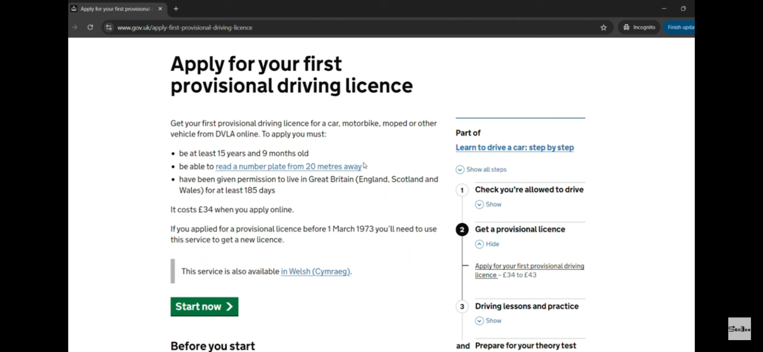 How to Apply for Provisional Driving Licence without Passport