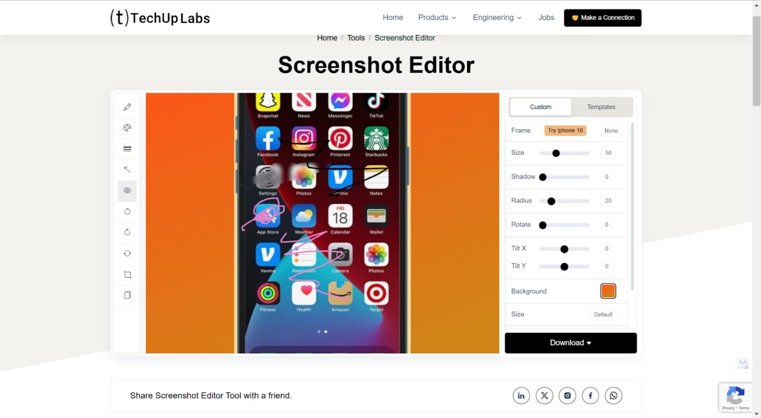 How to Edit a Screenshot Online Free With AI