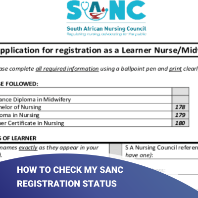 How to Check My SANC Registration Status