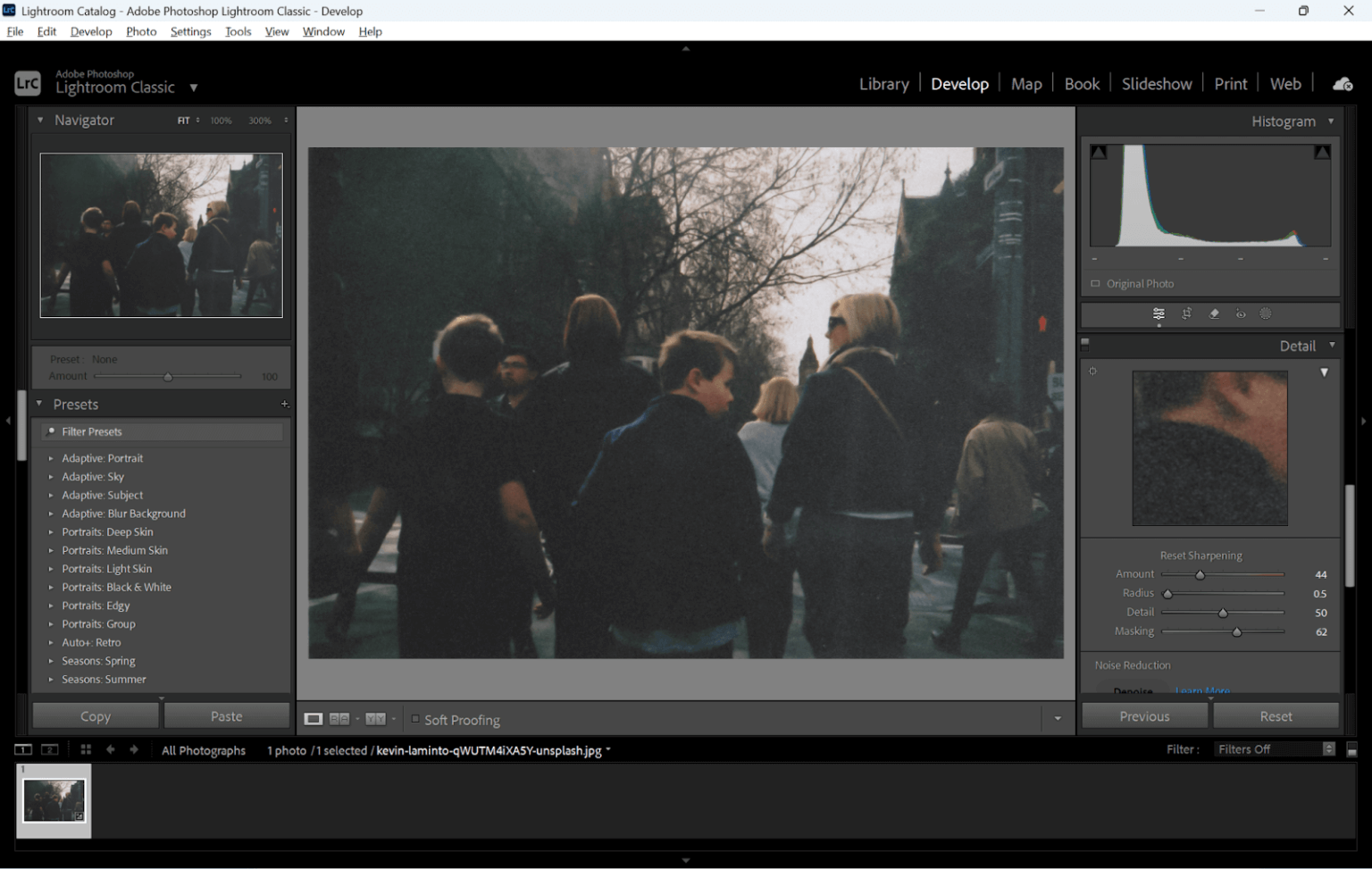 How to Fix Grainy Photos Using Photoshop, Lightroom & AI (2025 Guide)