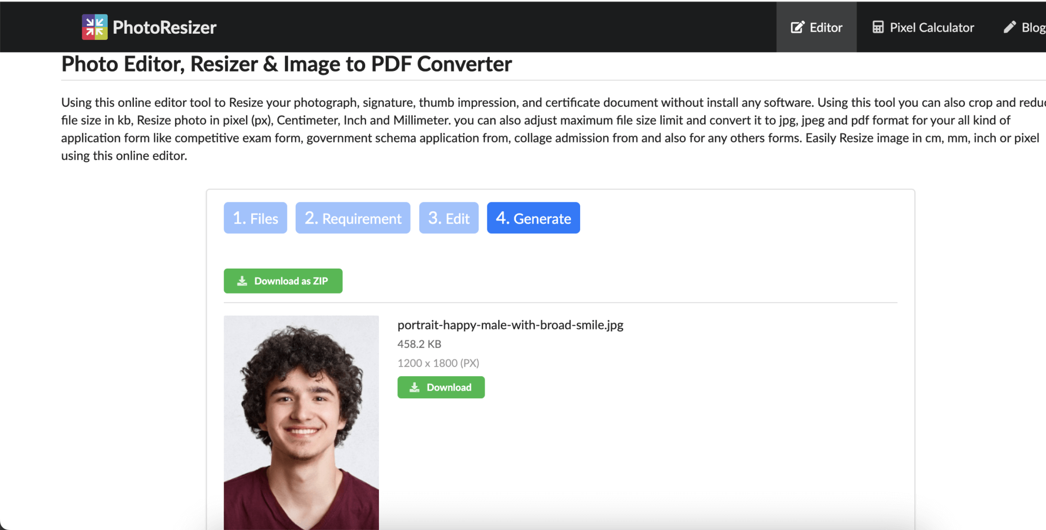 How to Convert Image to Postcard Size for NEET Application