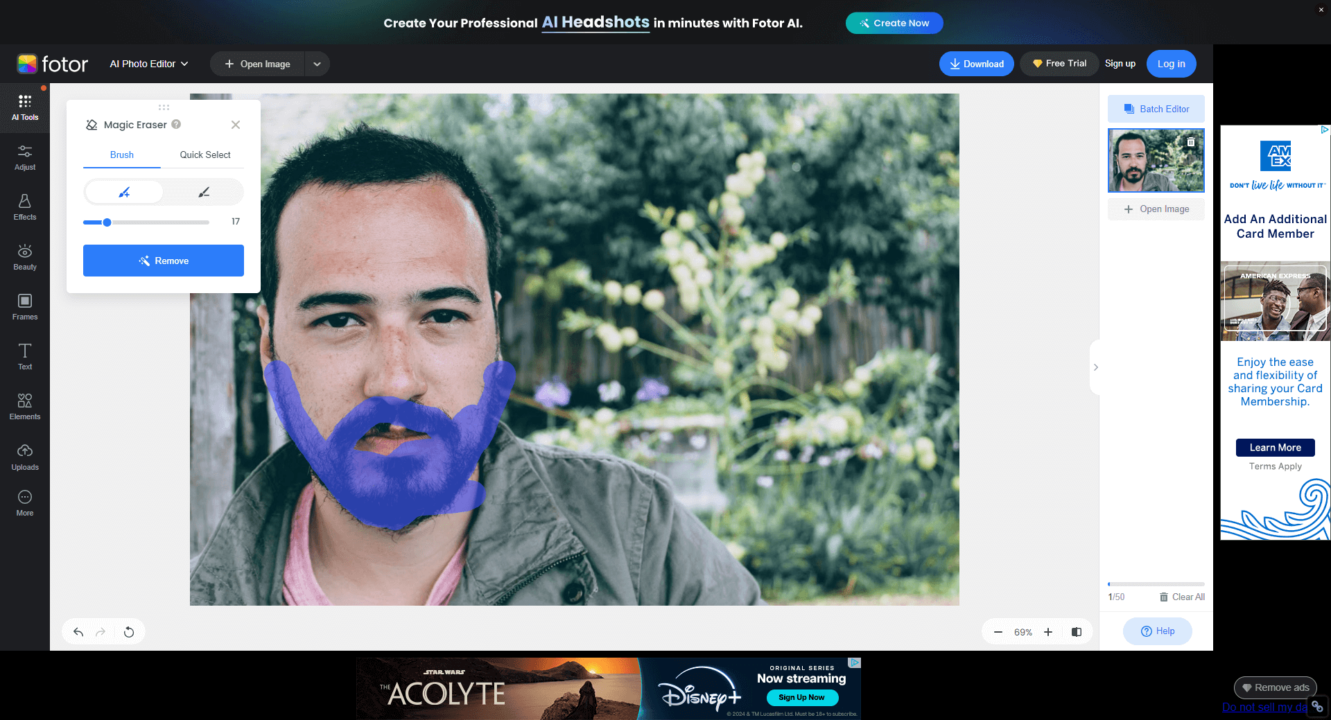 No Beard Filter: How to Remove Beard from Photo 2024