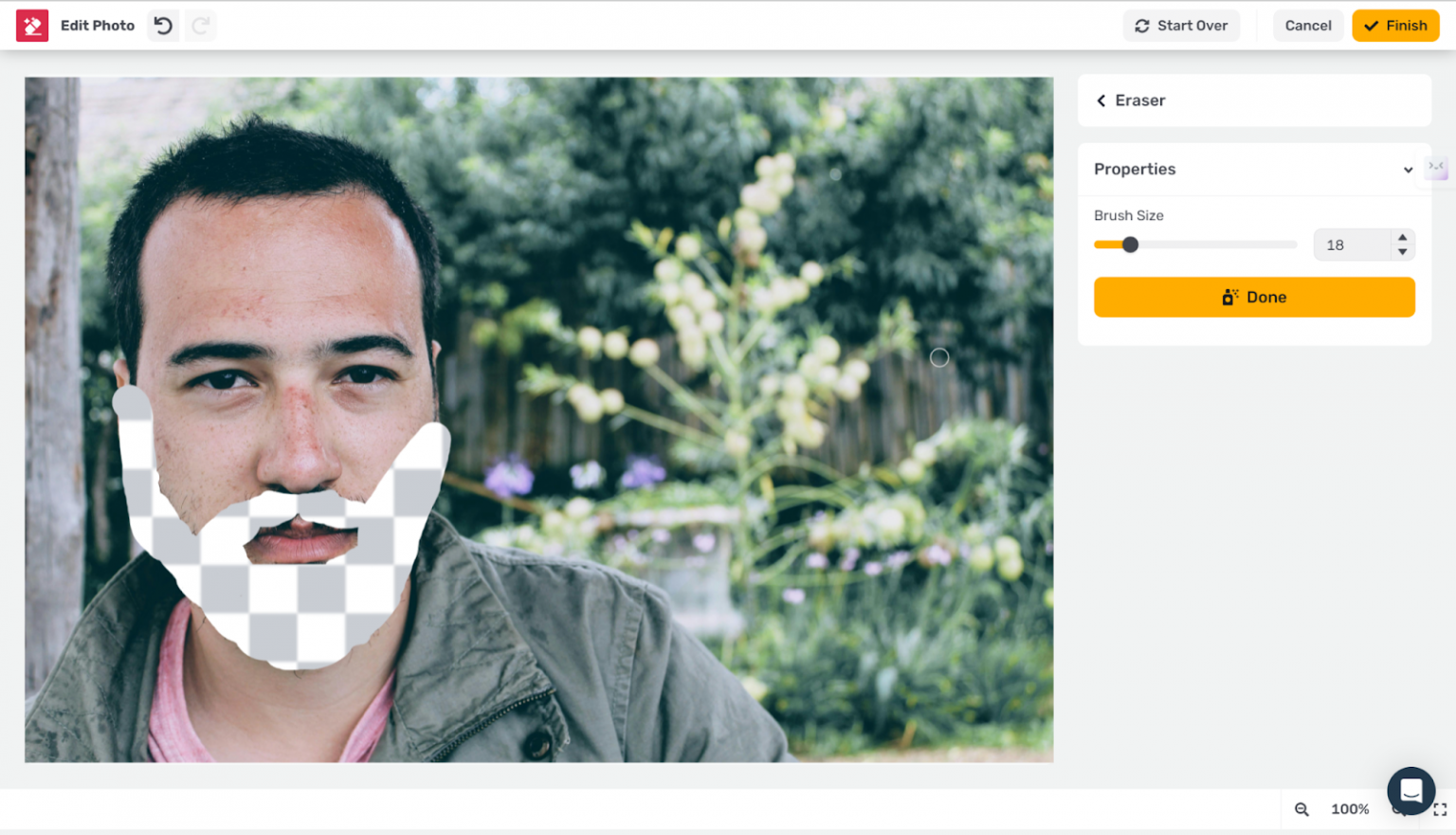 No Beard Filter: How to Remove Beard from Photo 2024