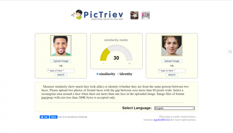 Top 4 Face Similarity Checker to Compare Faces Online