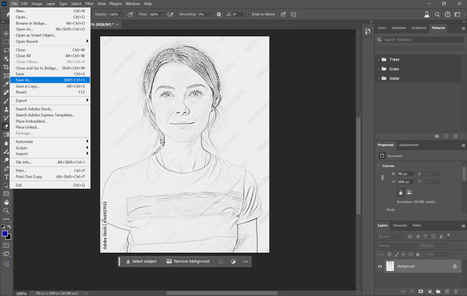 How to Turn a Photo into a Line Drawing