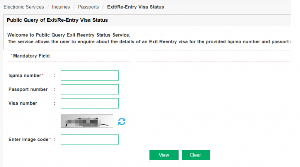 How to Check Exit Re-entry Visa Status & Validity 2024