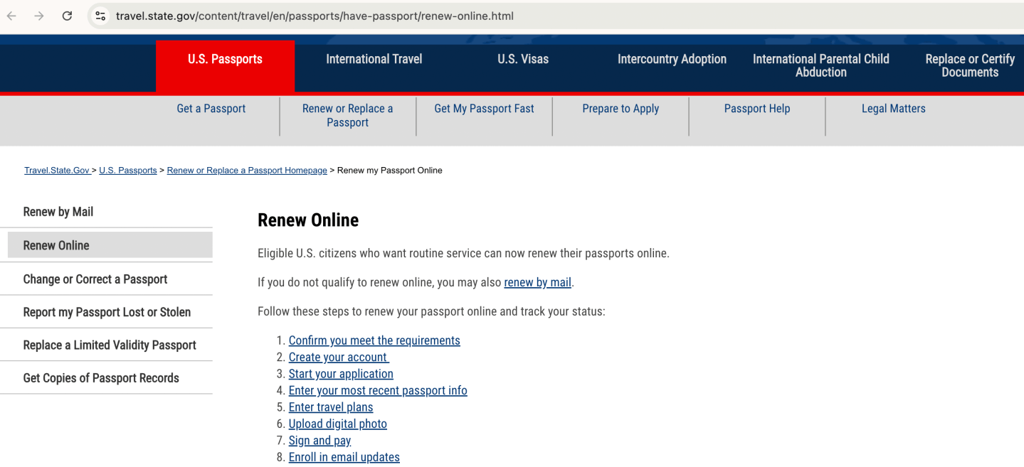 How to Renew US Passports from Home with the New System