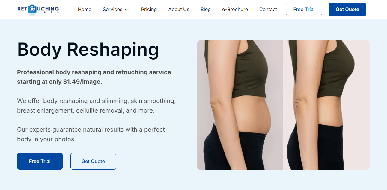 AI Body Shape Photo Editor for Skinny Look 2024