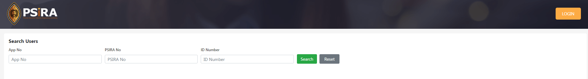 PSiRA Check with ID Number 2025