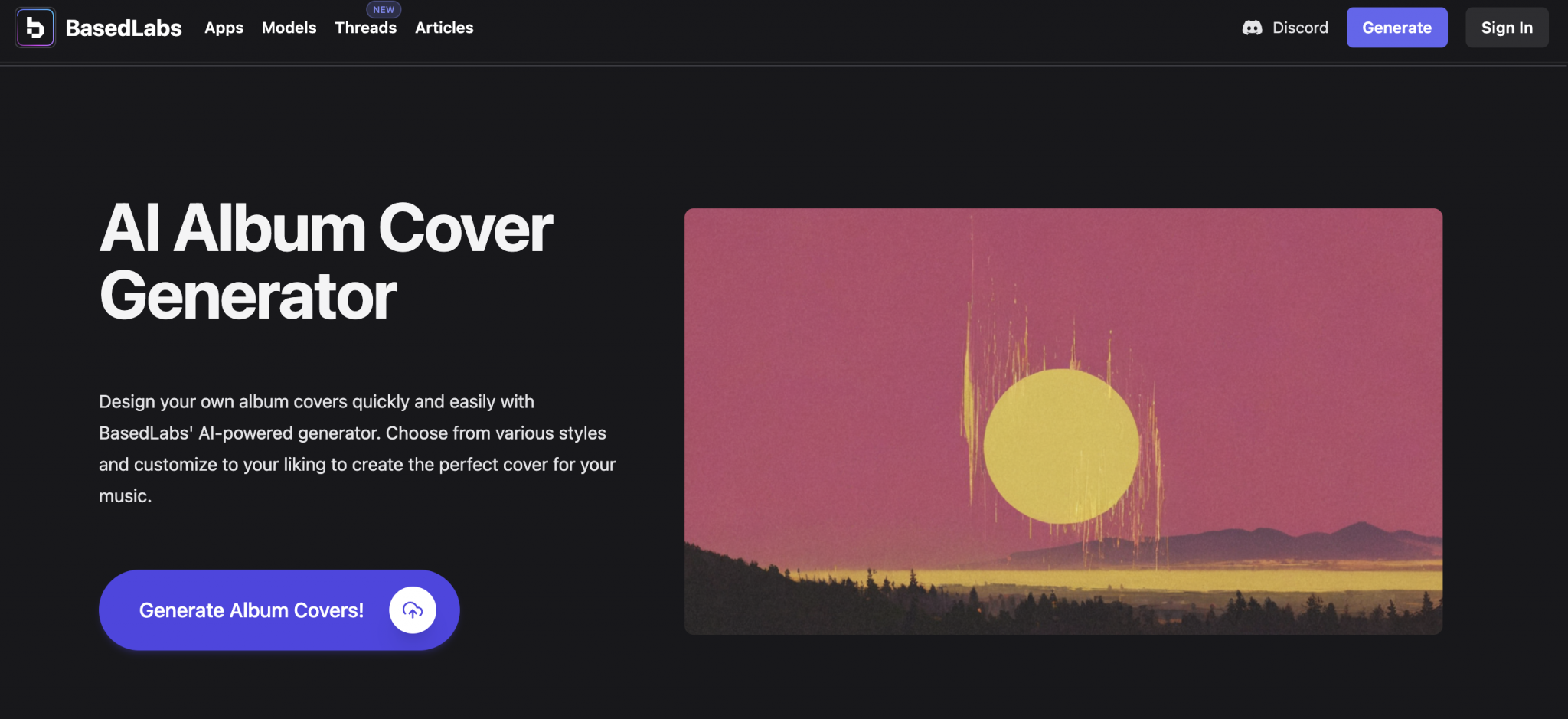 Top 8 AI Album Cover Generators to Make Album Cover Art [Fully Tested]
