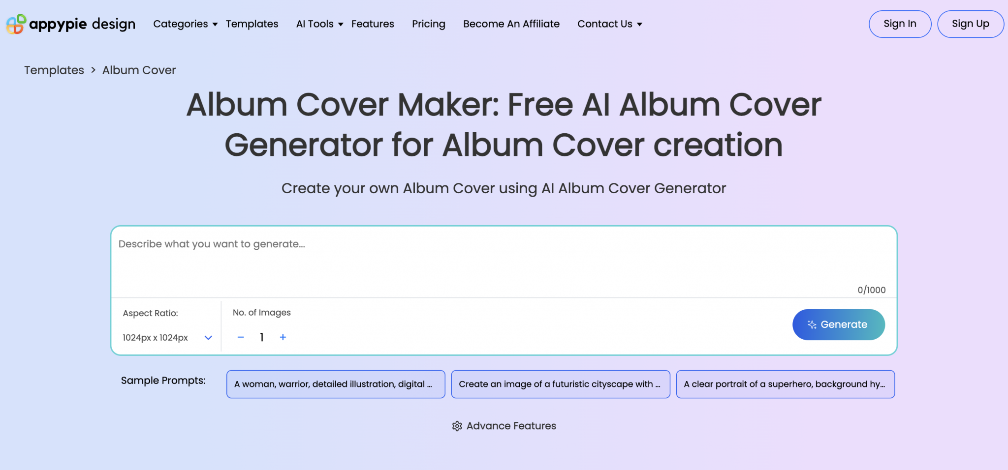 Top 8 AI Album Cover Generators to Make Album Cover Art [Fully Tested]
