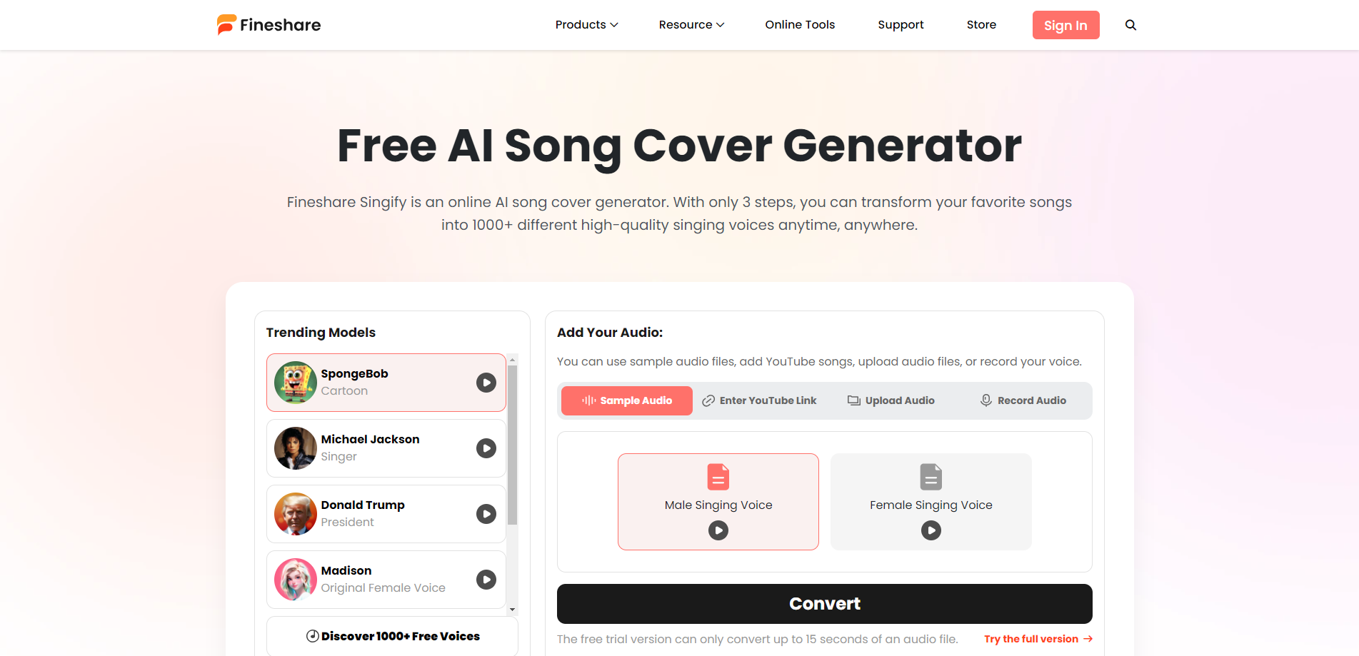Top 8 AI Song Cover Generators for Music Lovers [2024 Updated]