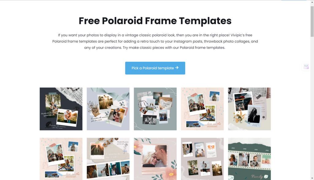 How to Make Polaroid Photo Frame 2024