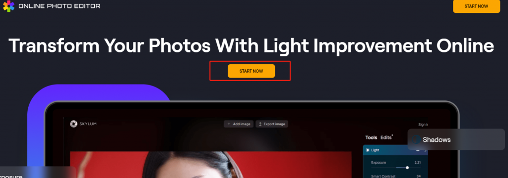 Top 5 Light Photo Editor Online 2024