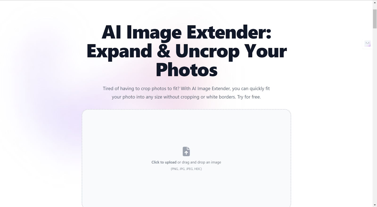How to Uncrop Image Online Free 2024