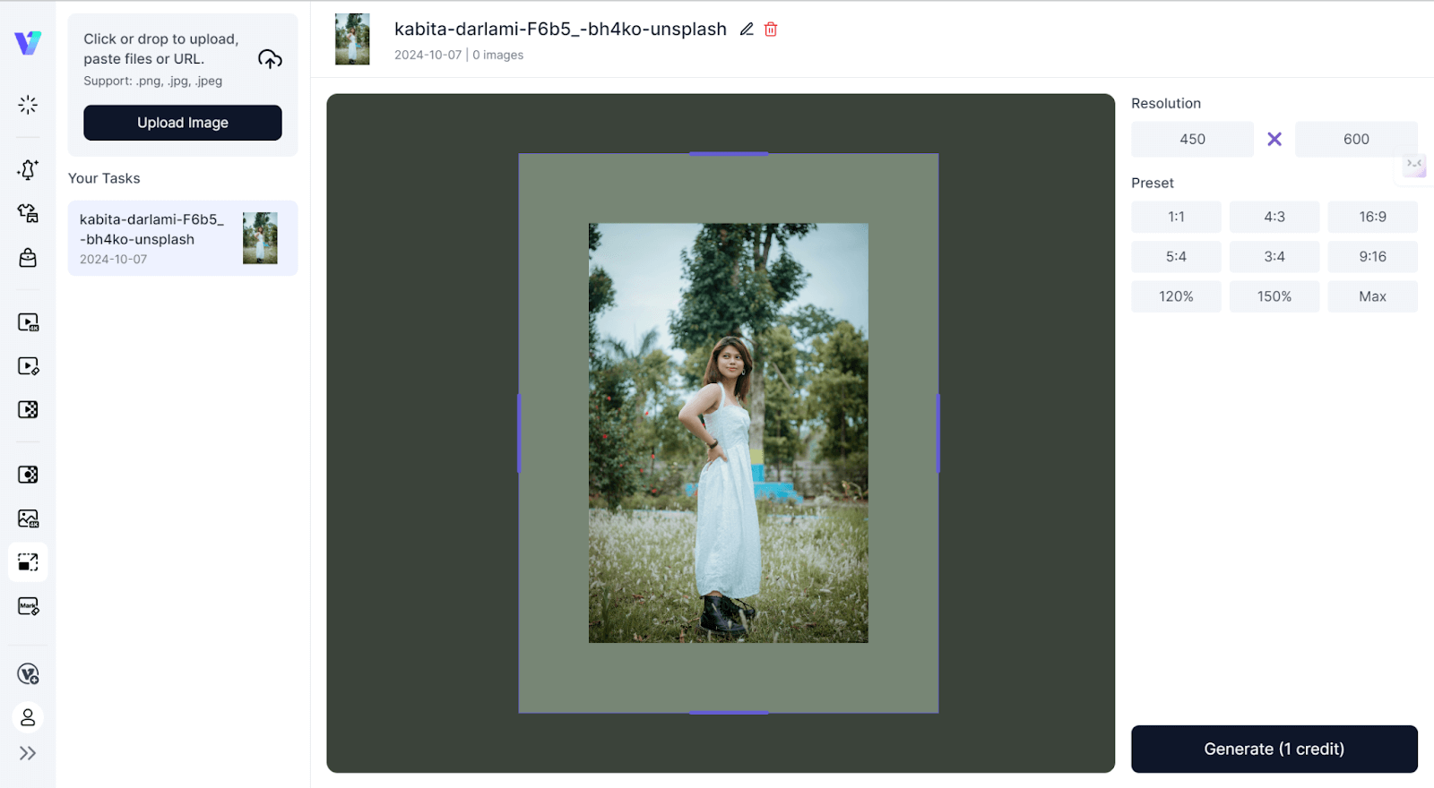 How to Uncrop Image Online Free 2024