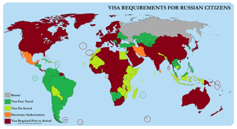 2025 Russian Passport Visa-Free Guide: 90+ Countries & Travel Hacks for ...