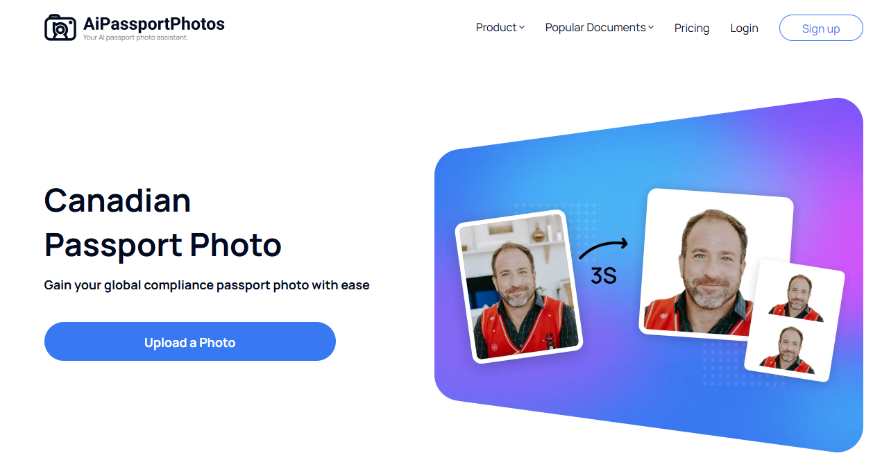 Où obtenir une photo passeport abordable au Canada - AiPassportPhotos