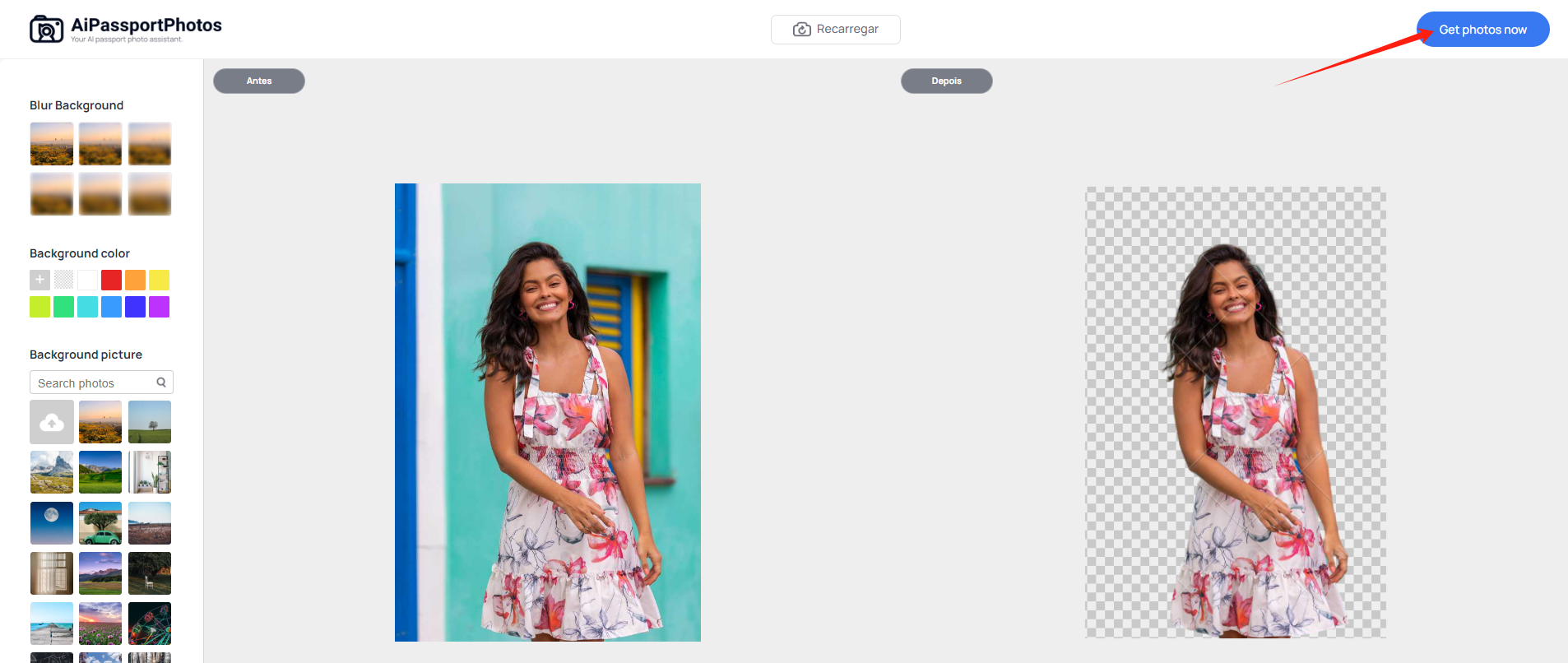 Como remover o fundo da imagem online