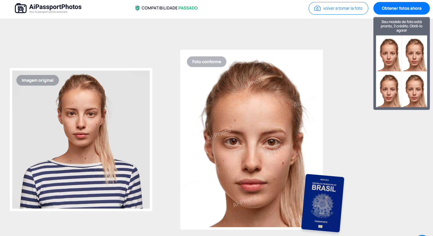 Onde conseguir fotos de passaporte 5x7 no Brasil