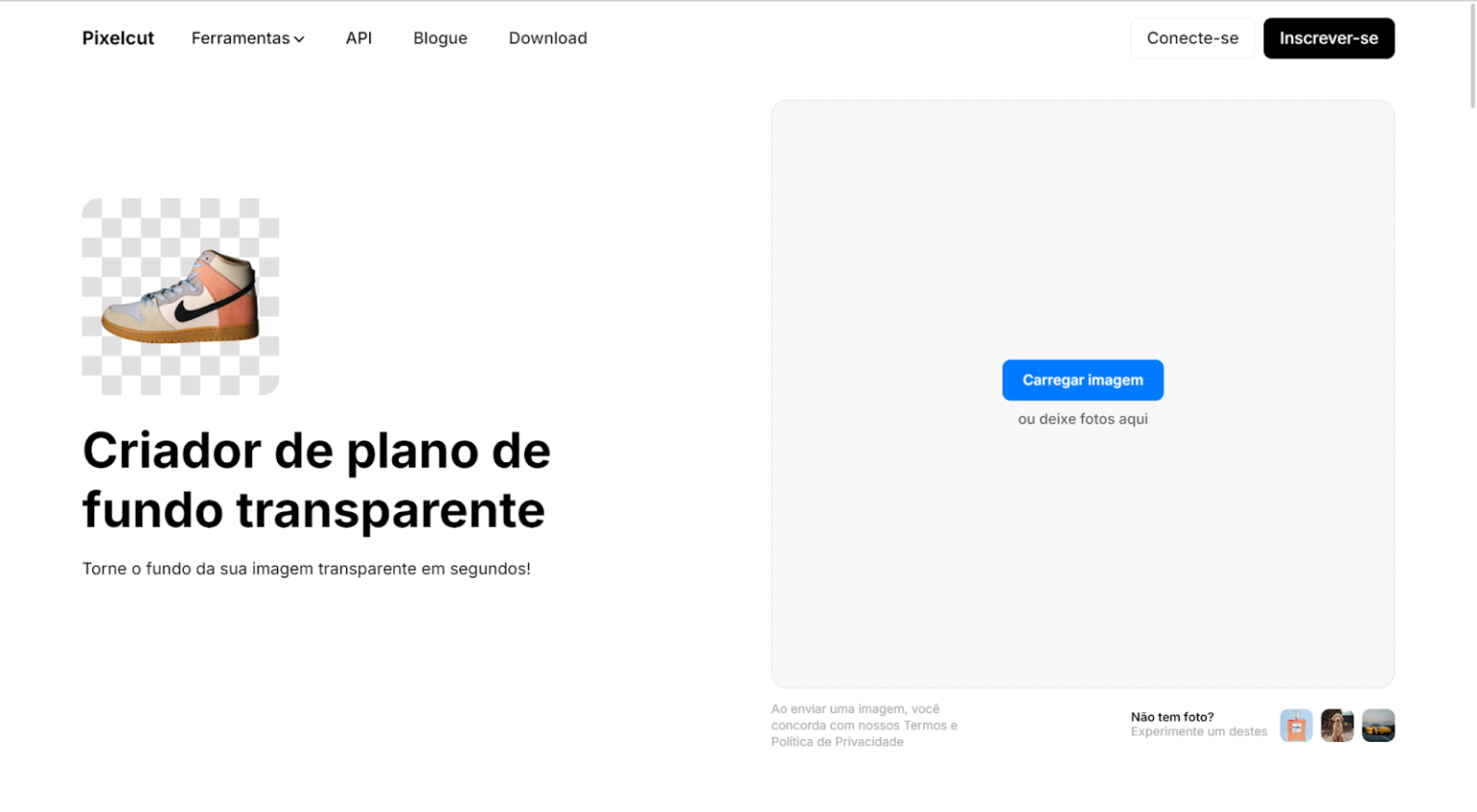 Como transformar uma imagem em PNG transparente